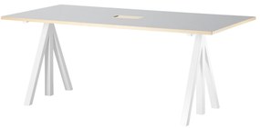 STRING Pracovní stůl Works, Light Grey, 160 x 78 cm