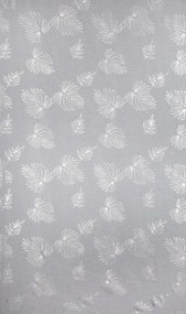 ZÁCLONA NA KROUŽCÍCH CAPRI 140X250 CM VZOROVANÁ