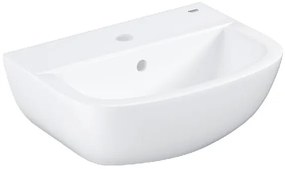 Grohe Bau Ceramic - Umývátko 45x35 cm, s přepadem, 1 otvor pro baterii, alpská bílá 39424000