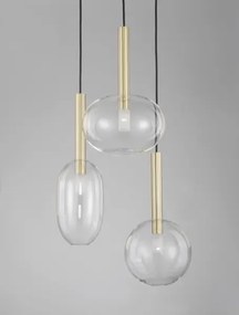 Designový lustr Amelia 24 zlaté