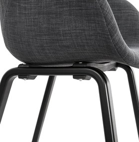 Kokoon Design Jídelní židle Elegans Barva: světle šedá/přírodní
