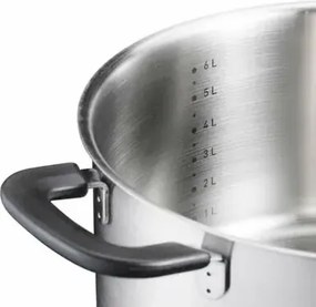 Fiskars Functional Form Hrnec s pokličkou 7 l / nerezová ocel