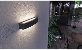 PANLUX Venkovní nástěnné LED svítidlo BLOCO 10W, šedá