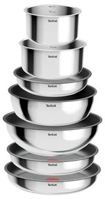 Tefal - Sada nádobí 15 ks INGENIO COOK nerez