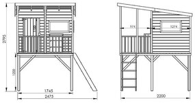 ASKO Dětský domeček ROBINSON