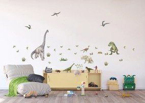 Dětská samolepka na zeď Dino | 65 x 85 cm | DDK2331