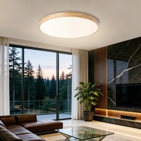 BRILAGI - LED Stmív. svítidlo WOODLINE LED/100W/230V 3000-6000K dub pr. 80 cm+DO