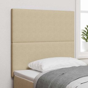Čelo postele Světle zelená šedá 80 cm Žebrovaná látka 3337715