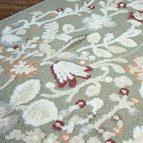 Angel Carpet, Kusový koberec Aurora 25 Green, 160x230, zelená, kancelář