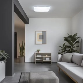 Brilagi - LED Stm. strop. svítidlo SMART LED/36W/230V 53x53 cm Wi-Fi Tuya + DO