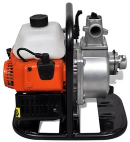 vidaXL Benzínové vodní čerpadlo 2taktní 1,2 kW 0,95 l