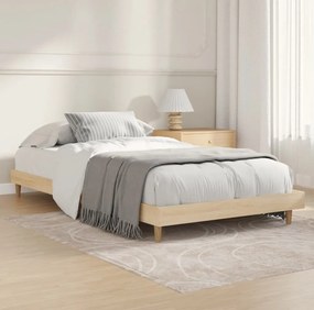 vidaXL Rám postele 90 x 200 cm kompozitní dřevo [832066] Barva: dub sonoma