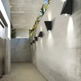 LED vnější nástěnné osvětlení Zita Xl tmavě šedá