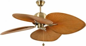 FARO 33352B CUBA L starozlatá, stropní ventilátor - FARO