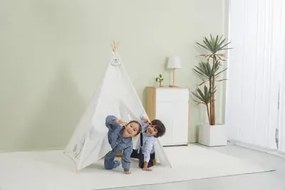 VIGA PolarB Stan Teepee bílý / Okno / 121,5 x 150 x 121,5 cm / dřevo,