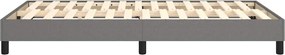 Rám postele s boxspringem tmavě šedá 120 x 200 cm textil 3120501