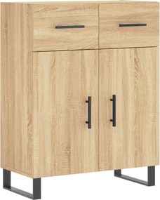 Skříň highboard dub sonoma 69,5 x 34 x 180 cm kompozitní dřevo 3199900