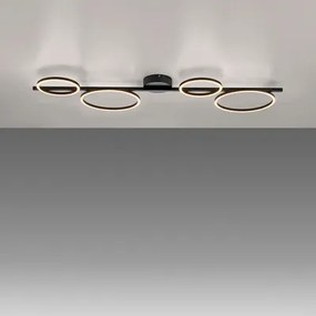 Stropní LED svítidlo MINI RITUS černé
