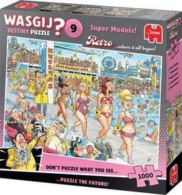 JUMBO Puzzle WASGIJ Retro Destiny 9: Super modelky! / 1000 dílků / od