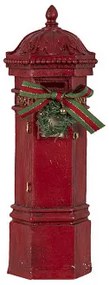 Poštovní schránka s vánoční ozdobou