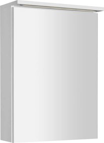 Aqualine Aqualine, KAWA STRIP Galerka s LED osvětlením 50x70x22cm, bílá, WGL50S