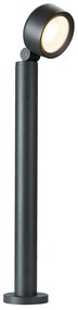 SLV 1002907 Eskina Pole, venkovní stmívatelná stojací lampa, LED 14,5W 3000/4000K, antracit, výška 80cm, IP65