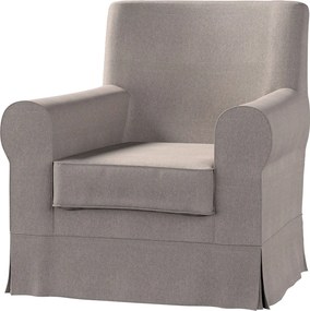 Potah na křeslo IKEA Ektorp Jennylund barva béžová látka pletený vzor