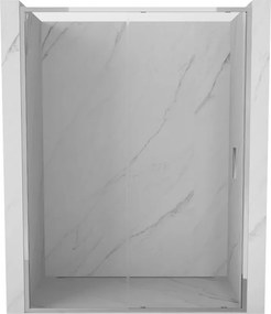 Mexen Exo, posuvné dveře do otvoru 135x200 cm, 6mm čiré sklo, chromový profil, 8151-135-000-01-00