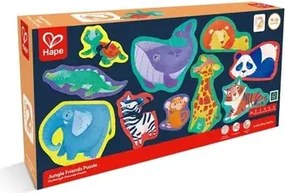 Hape Puzzle - Přátelé džungle / od 1 let