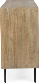 Komoda z mangového dřeva v přírodní barvě 160x83x40 cm Darsey – Bizzotto