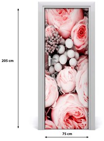 Fototapeta samolepící kytice květin 75x205 cm