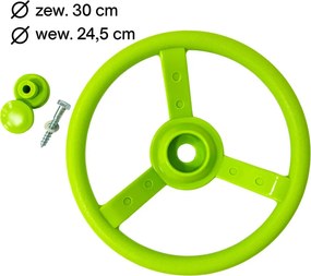 4iQ Group Volant hračka pro dětská hřiště Limetkový