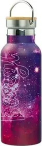 BAAGL Termoláhev s bambusovým víčkem Galaxy 500 ml