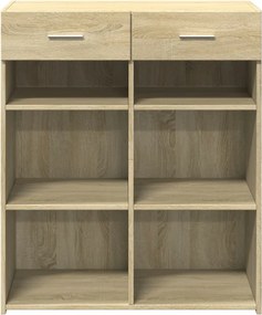 Příborník dub sonoma 80 x 42,5 x 93 cm kompozitní dřevo 3281478