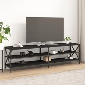 vidaXL TV skříňka černá 180 x 40 x 50 cm kompozitní dřevo