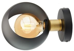 TK Lighting | Nástěnné svítidlo CYKLOP 1xE27/60W/230V černá | TK2744