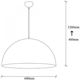 Stropní svítidlo Berceste IX bílé