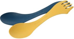 Příbor light my fire spork medium 2-pack mustyyellow/hazyblue