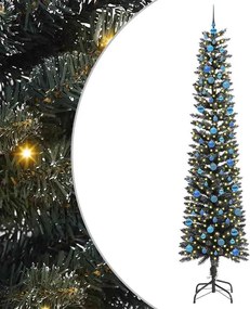 Umělý vánoční stromeček Zelená 240 cm PVC, plast a ocel 3395971