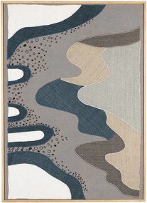 Obraz s rámem 75x104 cm Coastal – Zuiver