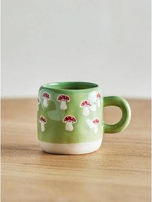 Zelený dětský hrnek z kameniny 110 ml Millie – Bloomingville Mini