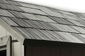 Zahradní domek plocha 350 x 229 cm (šedá-antracit)