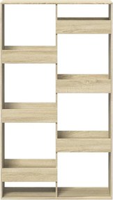 Knihovna dub sonoma 100 x 33 x 175 cm kompozitní dřevo 3309404