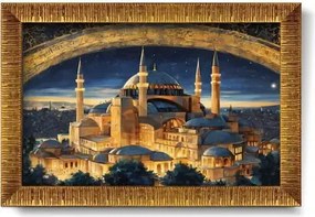 ART PUZZLE 5667 Puzzle s rámem a lepidlem 3v1 Hagia Sophia / 1000 dílk
