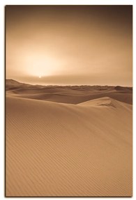 Obraz na plátně - Pouště Sahara  - obdélník 7131FA (75x50 cm)