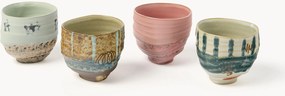 Sada ručně malovaných hrnků Artist Ceramics, 4 díly