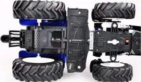 Amewi 22598 modrá / RC traktor s nakladačem / 1:24 / věk: 6+ / dálkové