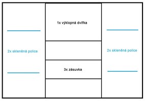 INDIANAPOLIS k | vitrína I-8 | kraft bílý