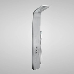 Bologna Silver Sprchový panel, z nerezové oceli