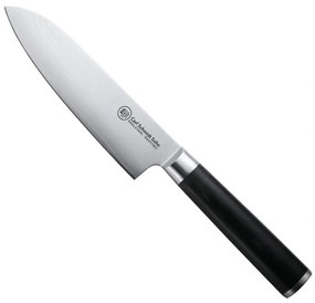 CS SOLINGEN Nůž santoku damascénská nerezová ocel 18 cm KONSTANZ CS-071288